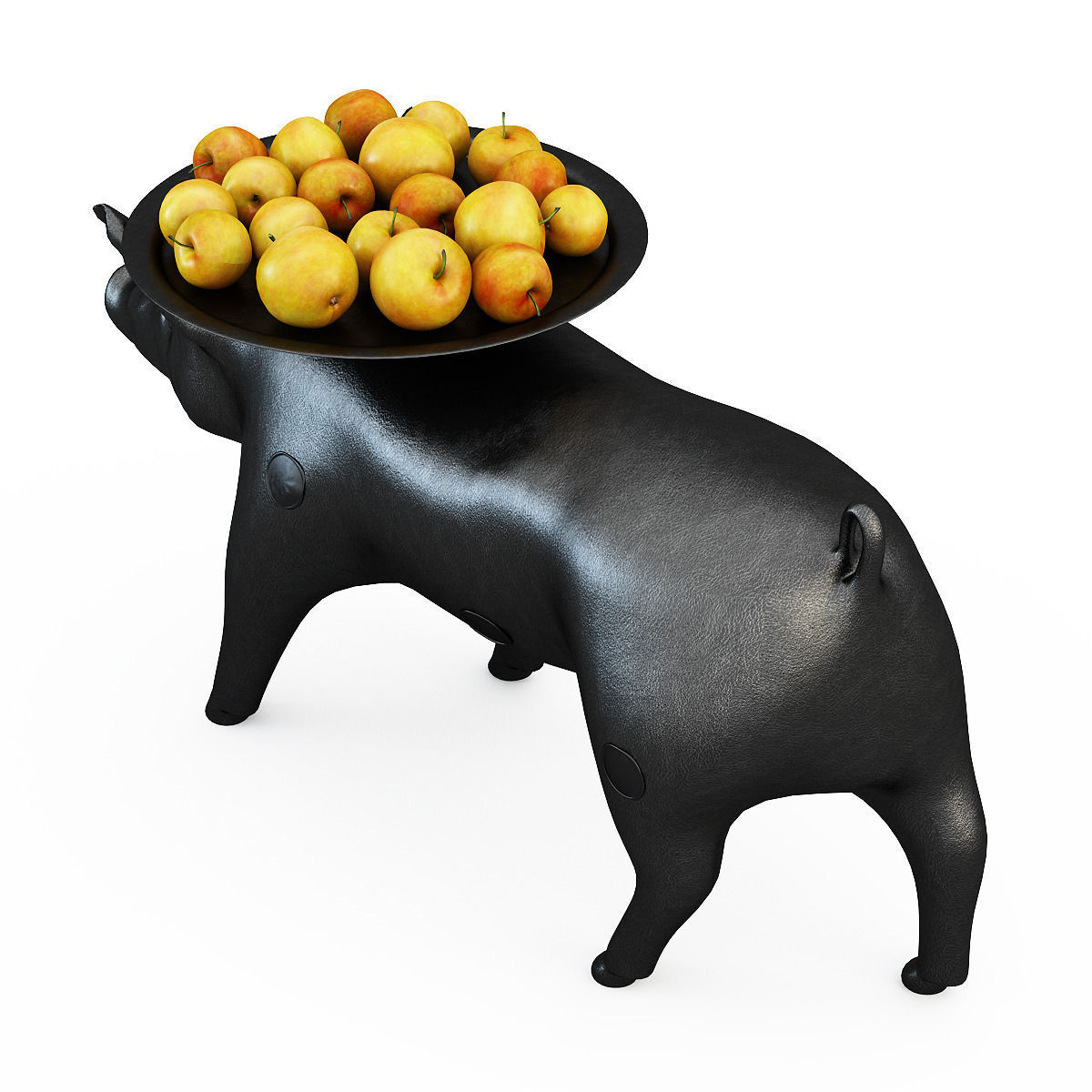MOOOI pig on plate 3D model | CGTrader