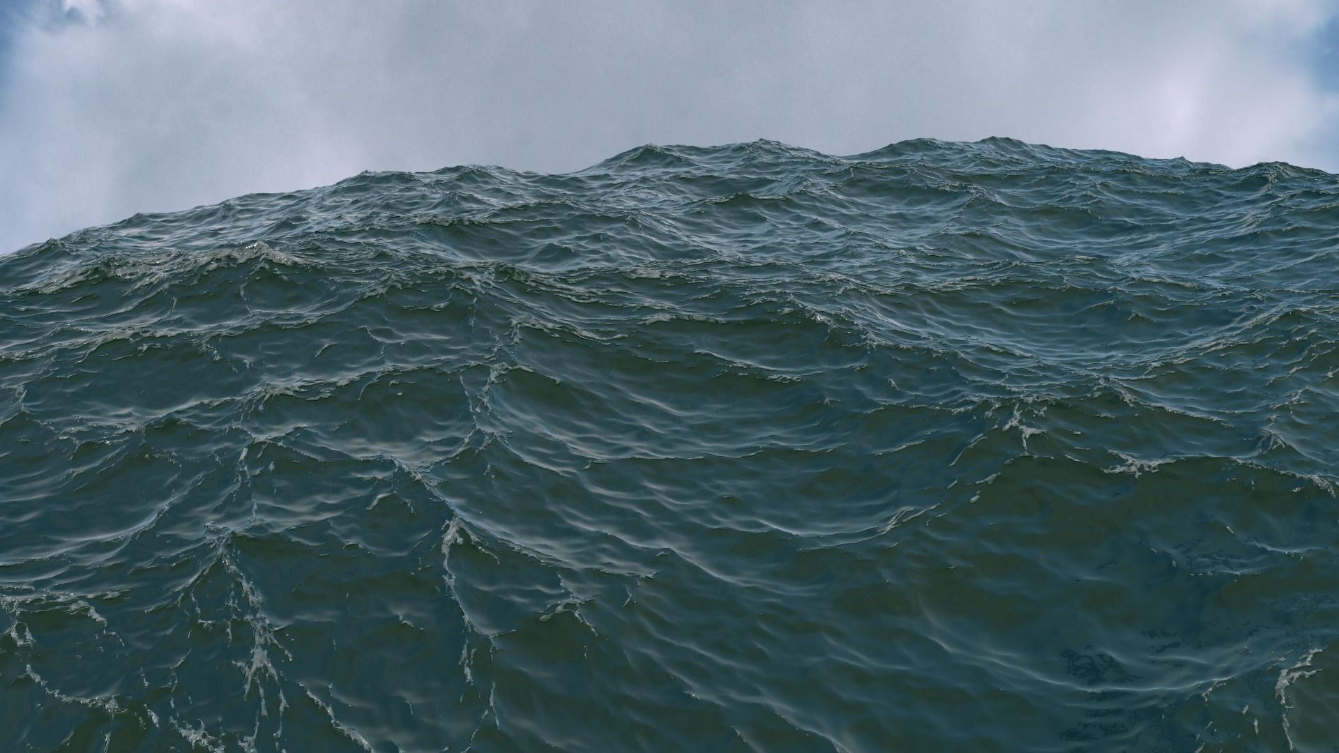 Ocean 3D Model animated rigged .obj .fbx .blend .mtl - CGTrader.com