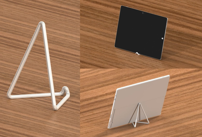 Tablet stand free 3D Model 3D printable .stl - CGTrader.com