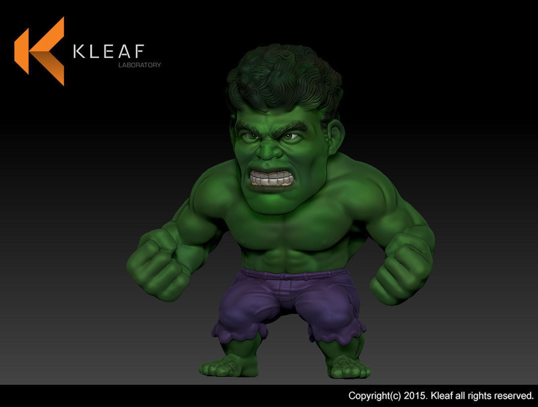 Hulk 3D Printing 3D model 3D printable | CGTrader