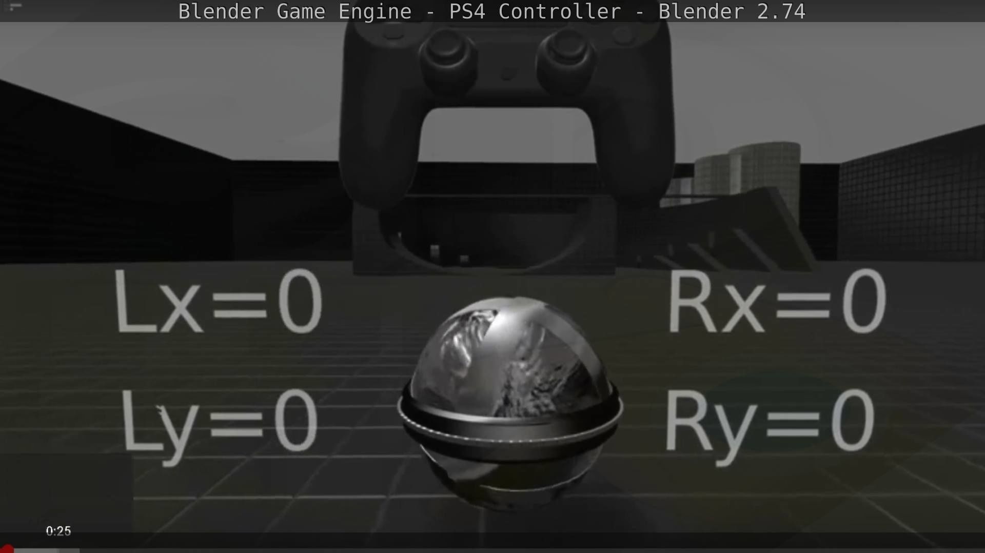 Blender Game Engine Ps4 Controller Python Script Free Vr Ar Low Poly 3d Model Animated