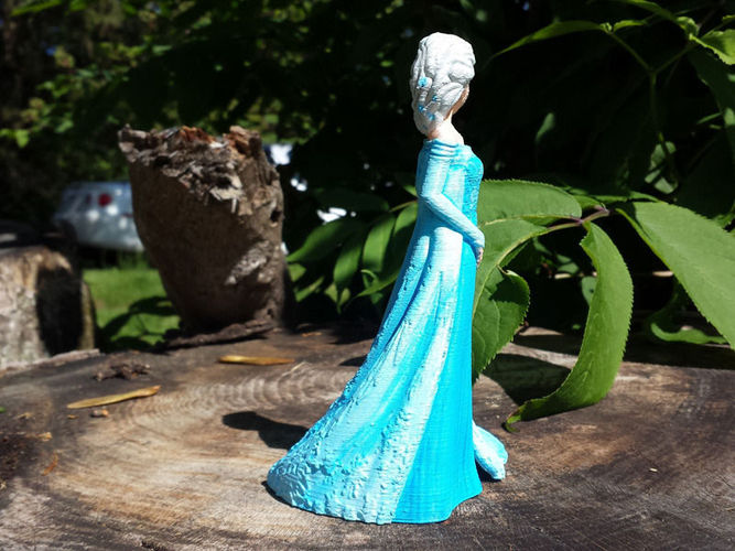 Disneys Frozen Elsa 3d Model 3d Printable Stl