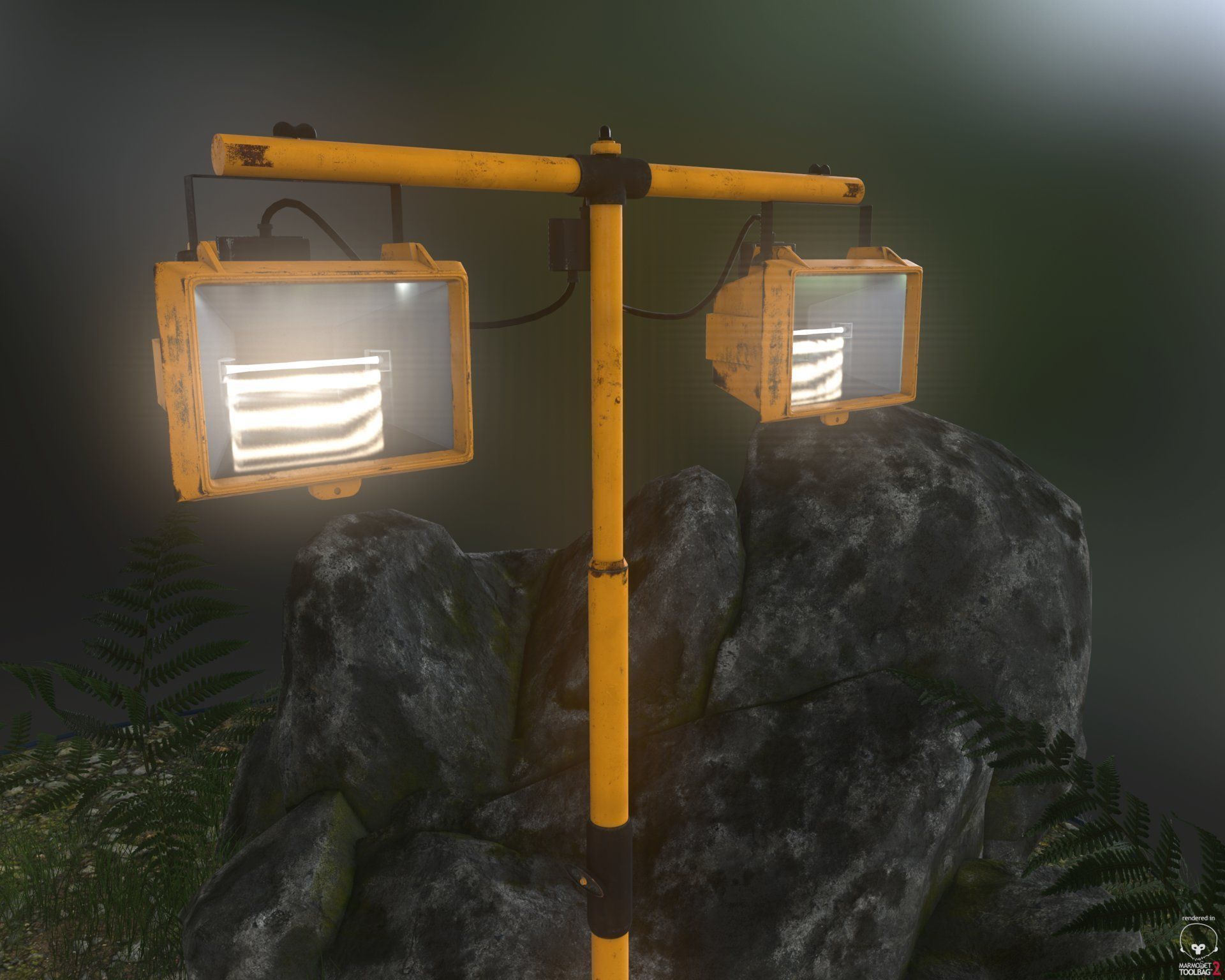 3D model Generator and spotlight VR / AR / low-poly | CGTrader