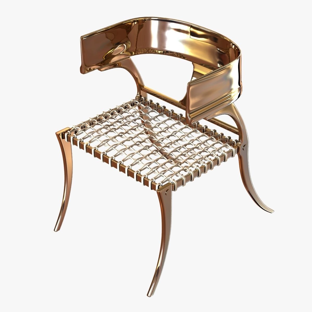 KLISMOS LOW-BACK CHAIR 3D model | CGTrader