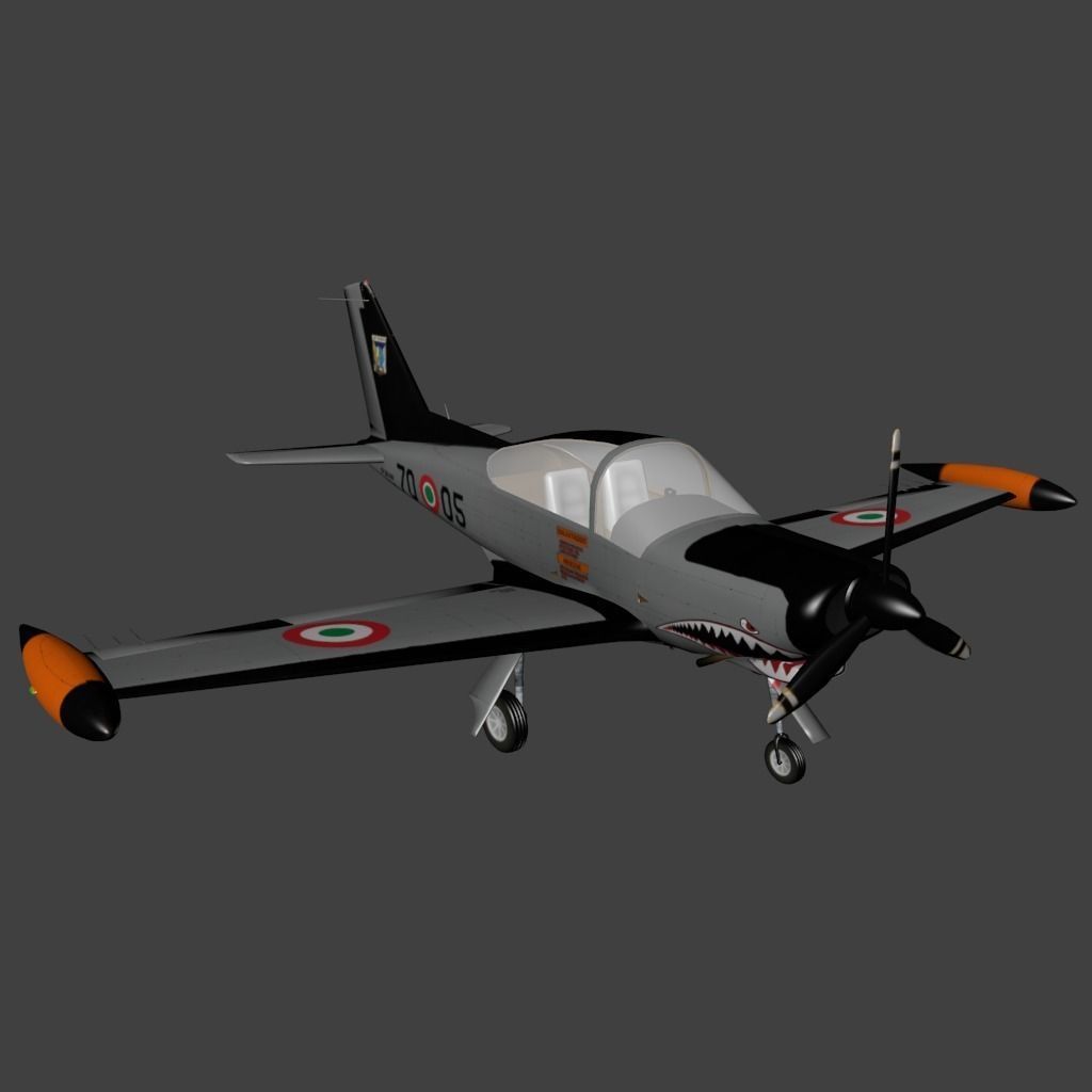 SIAI Marchetti SF 260 3D model | CGTrader