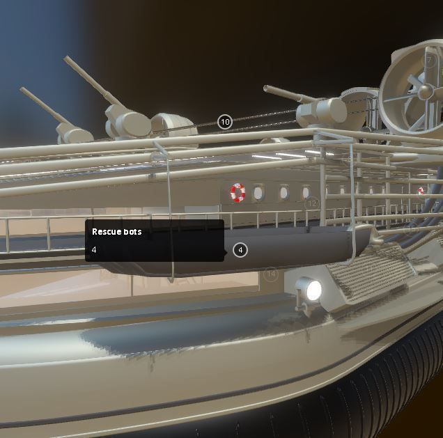 Big Hovercraft design High-Poly free 3D model animated rigged | CGTrader