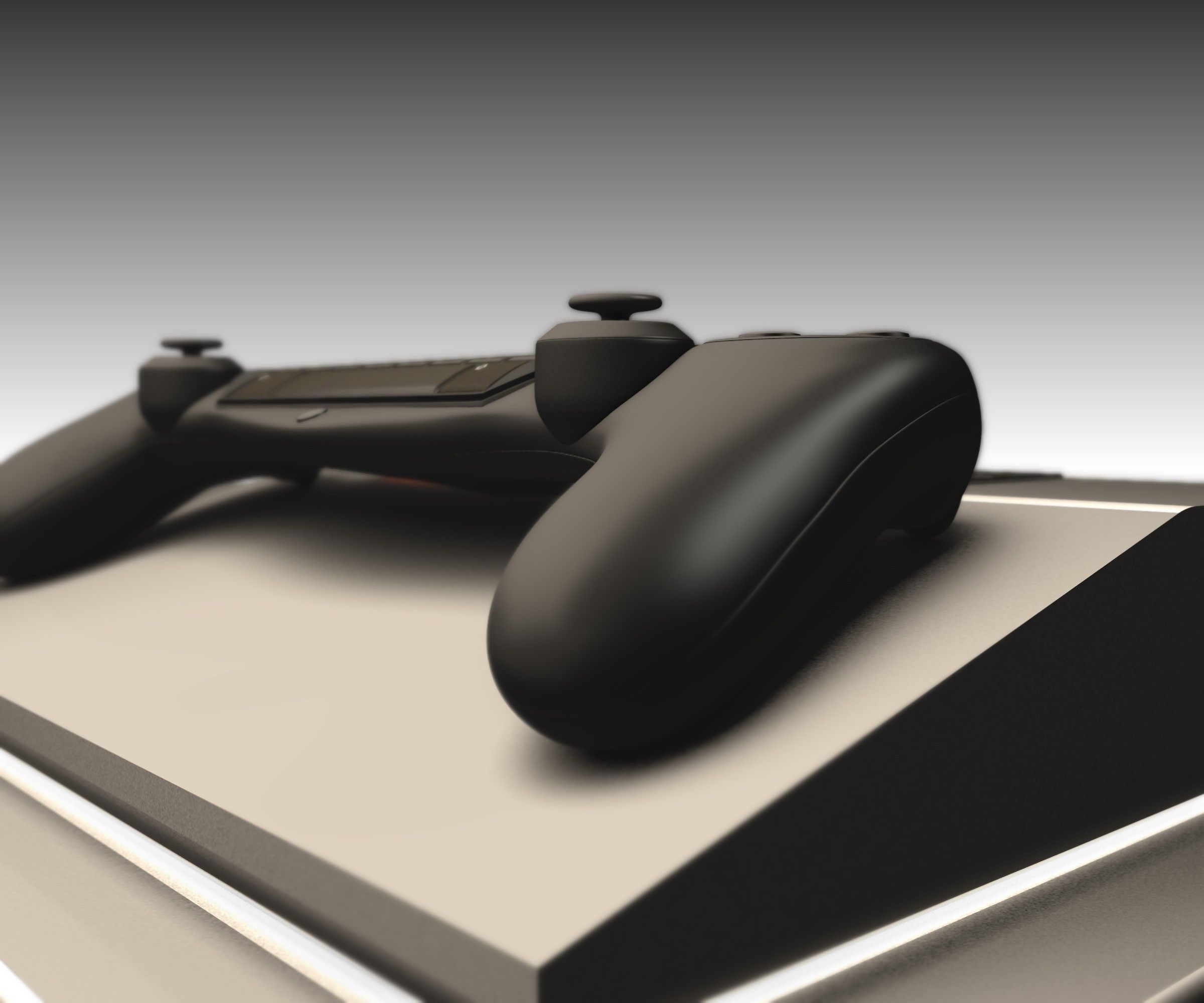 Gamepad Keyboard Hybrid idea free 3D model | CGTrader