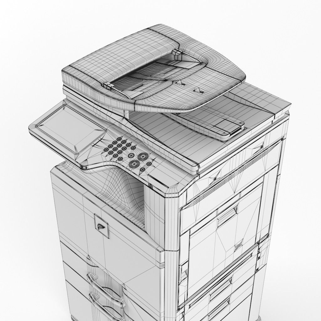 MFP Sharp MX2314 3D model | CGTrader