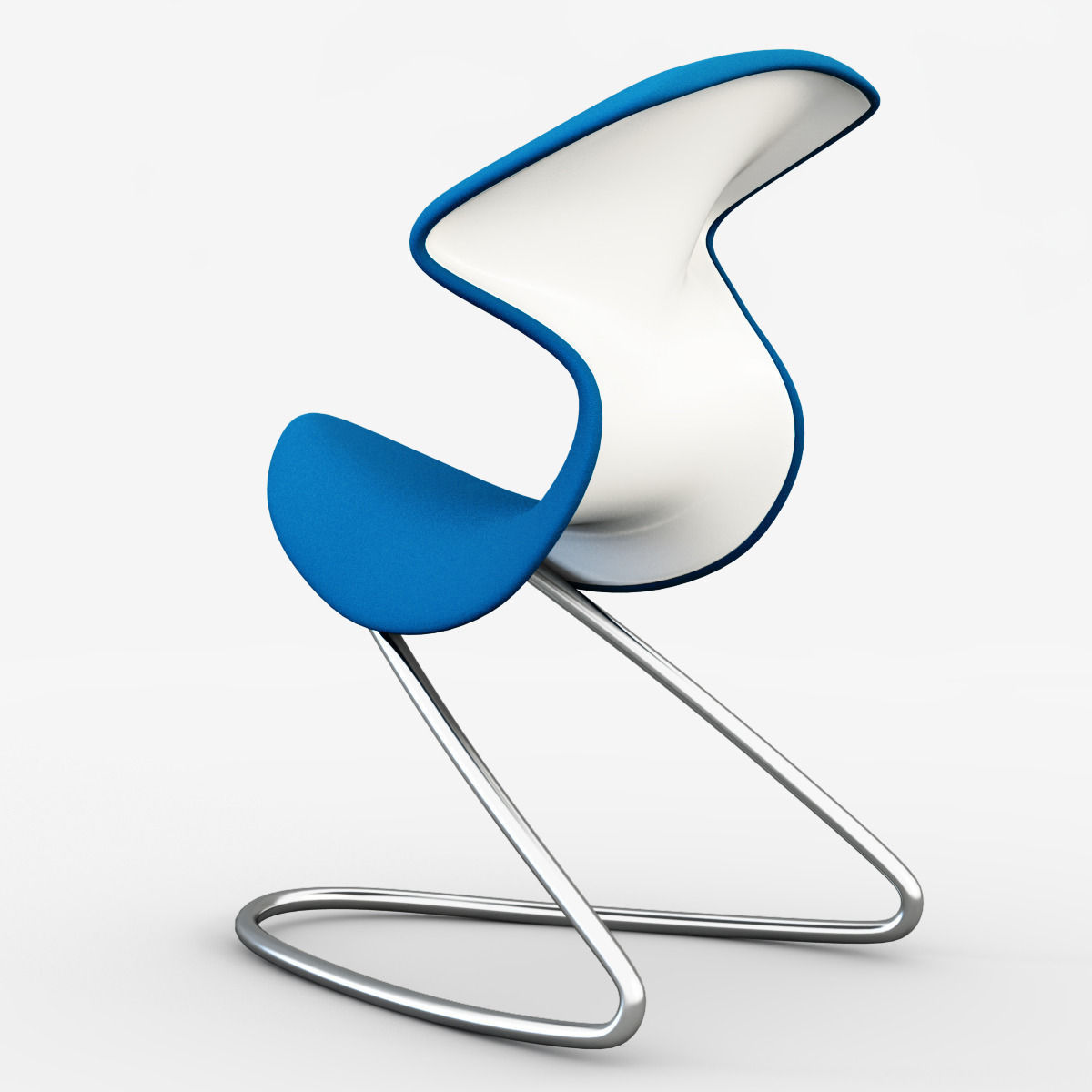 OYO Cantilever chair 3D model | CGTrader