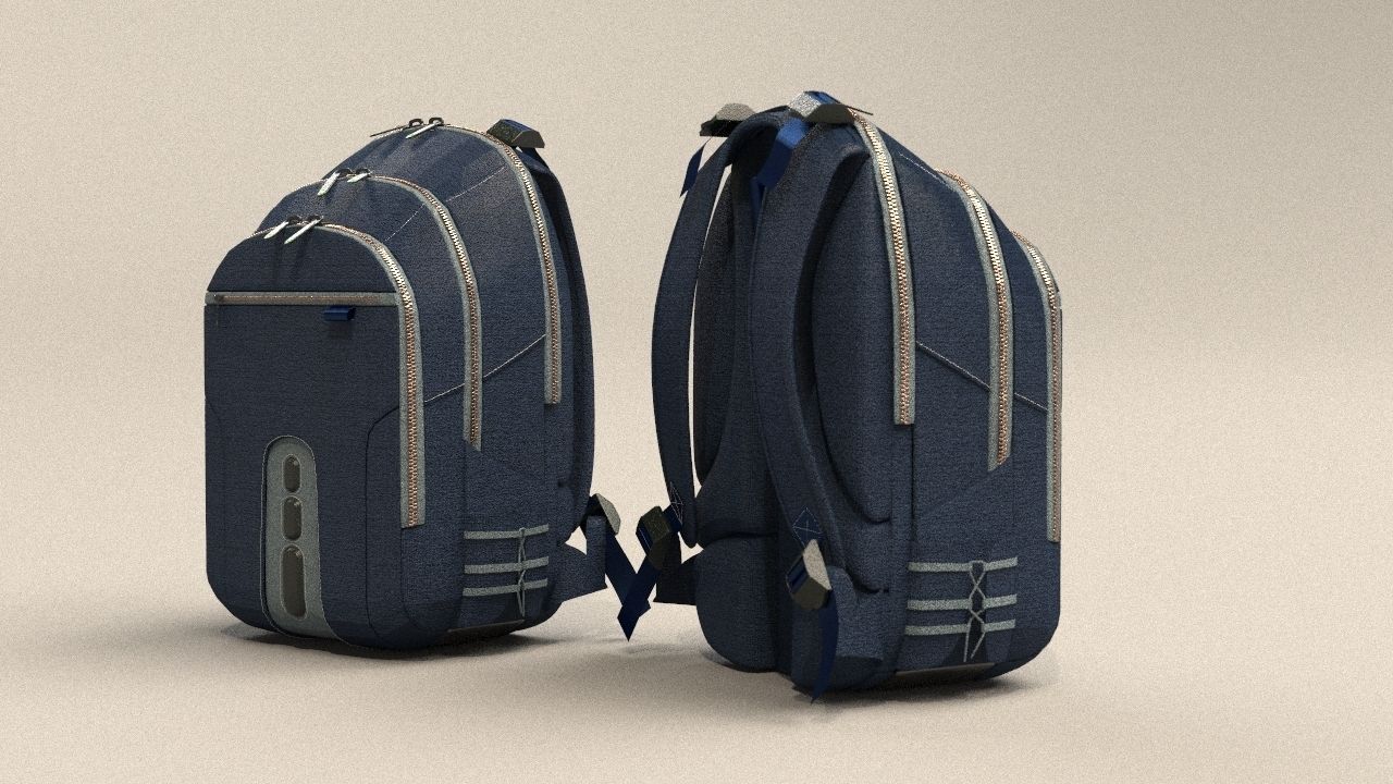 backpack targus 3D model | CGTrader
