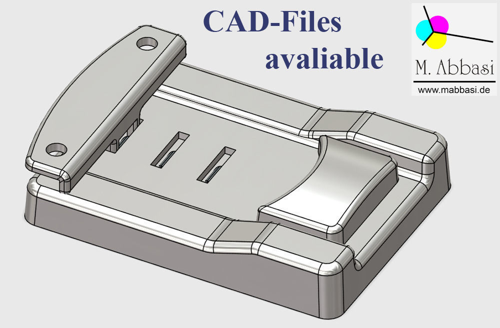 Functional Briefcase Latch - Ready for 3D-... 3D Model 3D printable STL ...