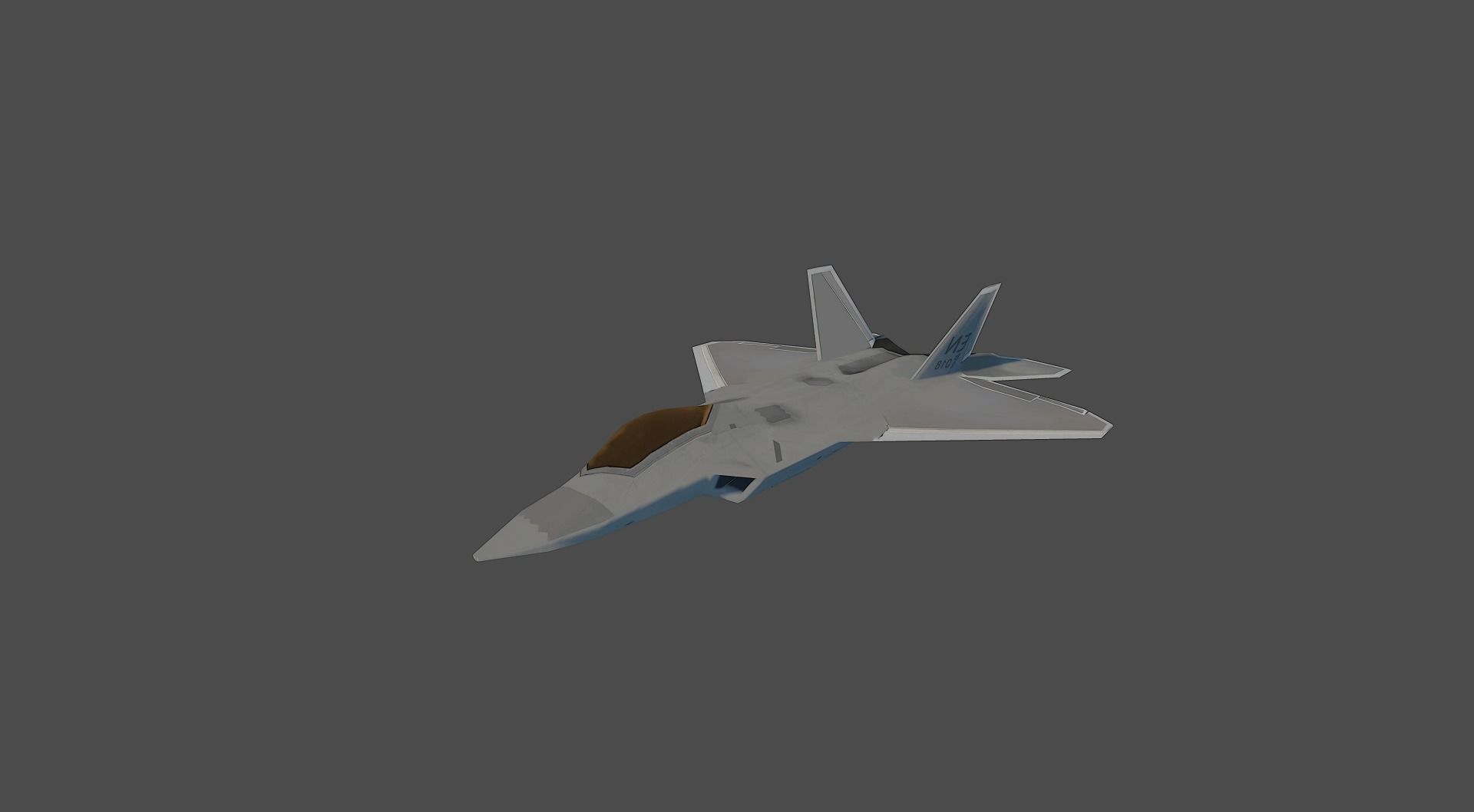 3D model F22 Raptor lowpoly VR / AR / low-poly | CGTrader