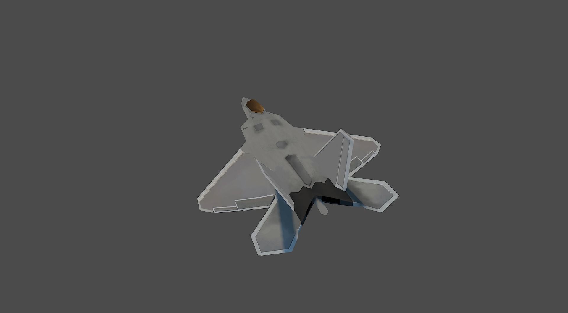 3D model F22 Raptor lowpoly VR / AR / low-poly | CGTrader