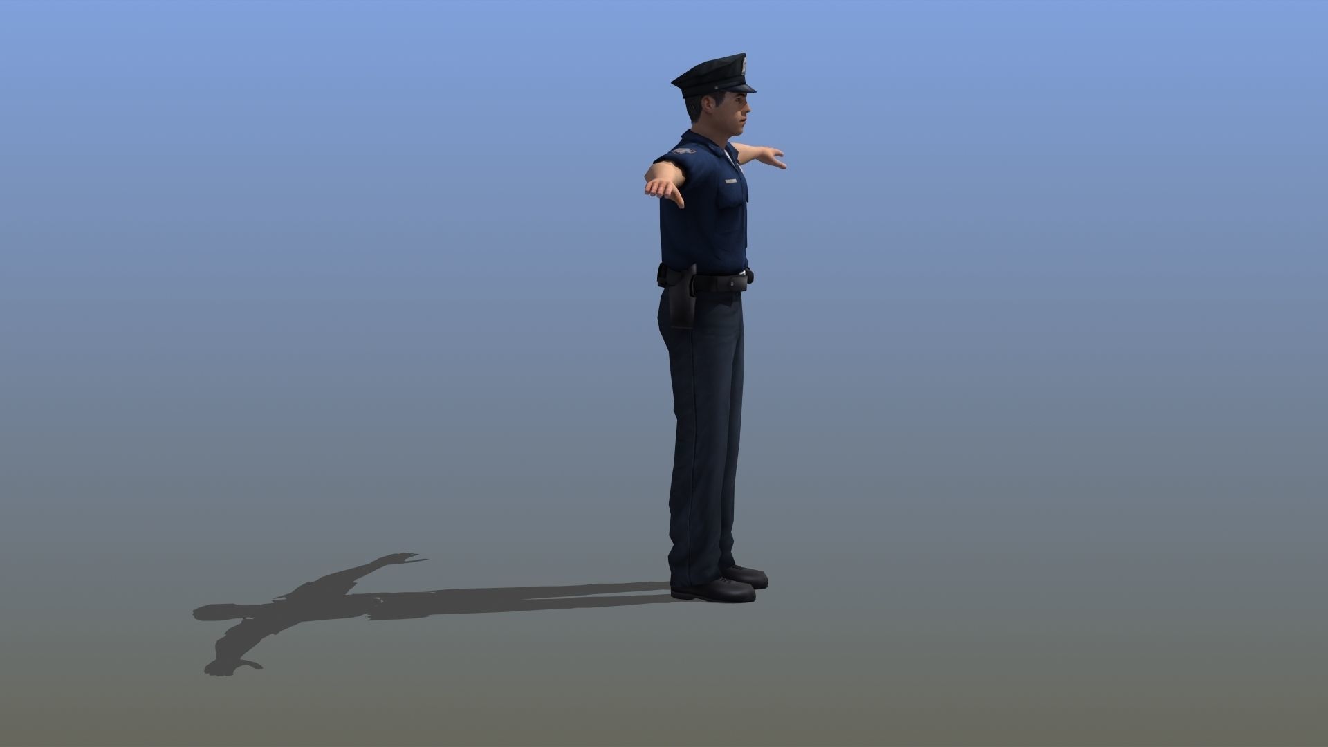 Police Officer 3D Model 3D model | CGTrader
