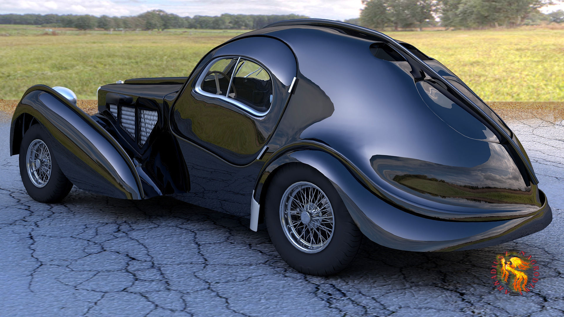 bugatti atlantic 3D model | CGTrader