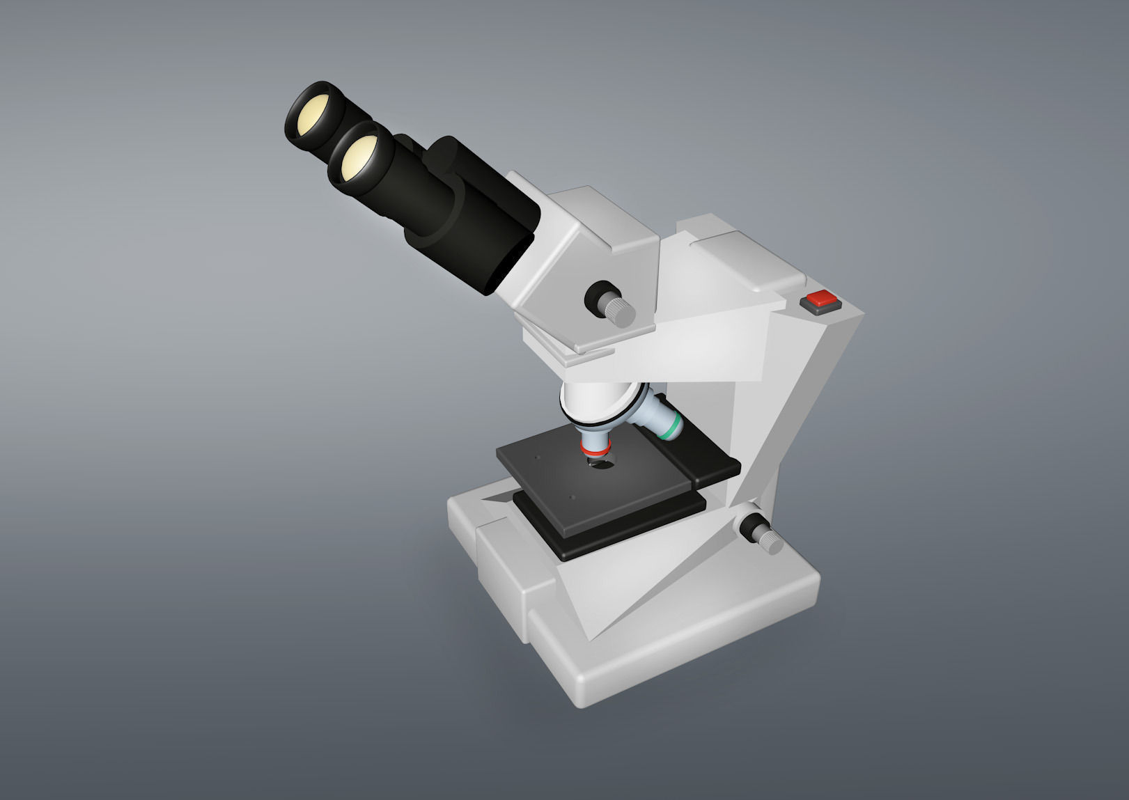 3D model Microscope VR / AR / low-poly 3DS FBX C4D - CGTrader.com