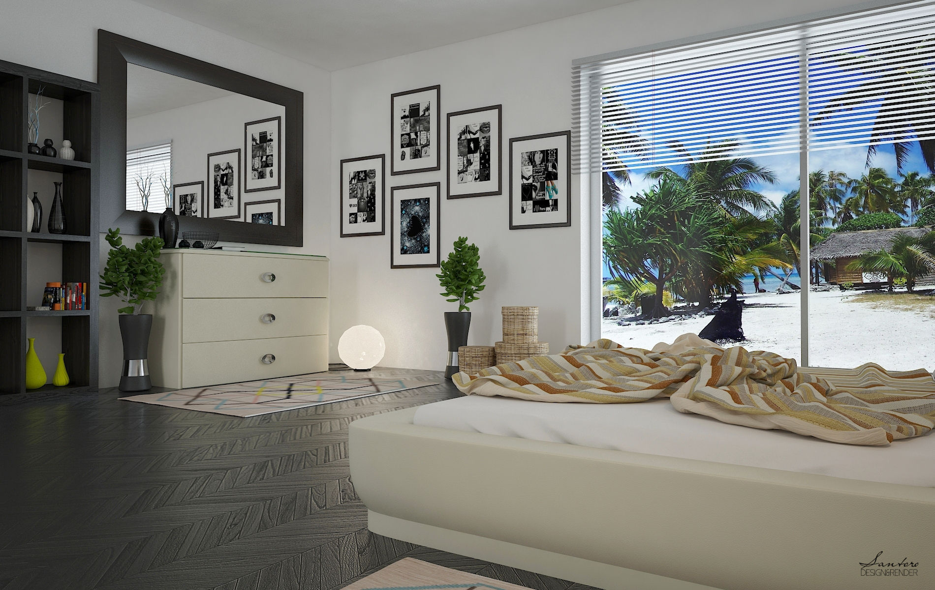 Bedroom - Personal Project - Modern Style 3D model | CGTrader