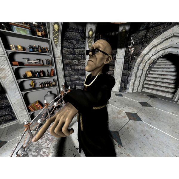 3D model Monk for Unity VR / AR / low-poly rigged animated | CGTrader