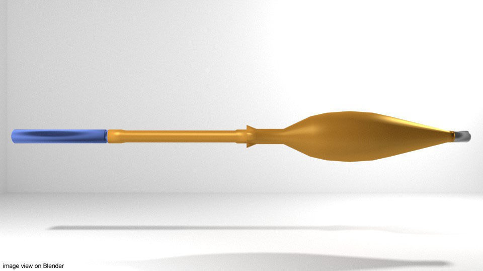 Rocket Launcher - Projectile - RPG PG 7VL 3D model | CGTrader