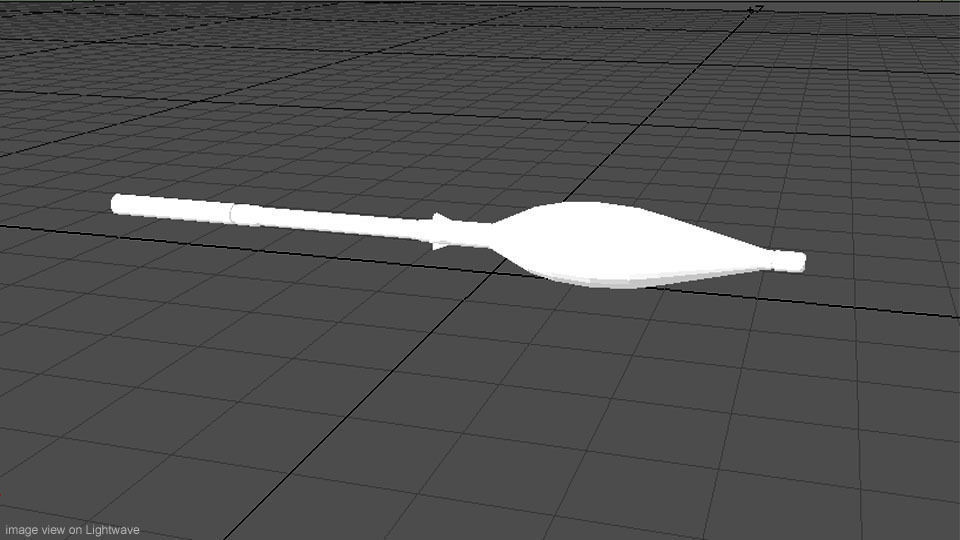 Rocket Launcher - Projectile - RPG PG 7VL 3D model | CGTrader