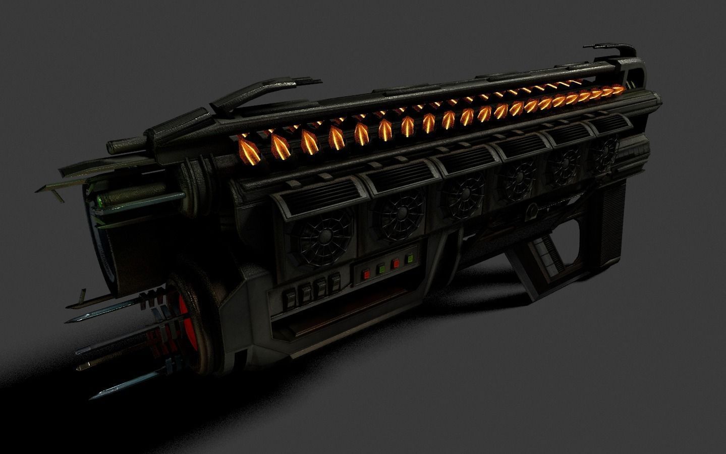 3D model Multi Gun game ready VR / AR / low-poly rigged animated | CGTrader