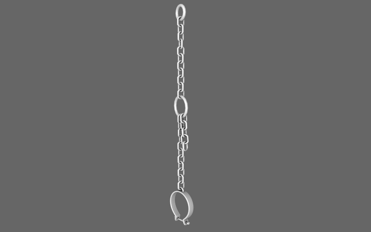 3D model Prison Chain Slave VR / AR / low-poly | CGTrader