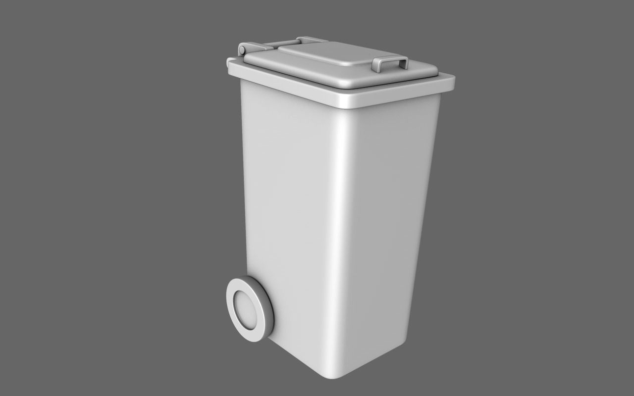 Garbage Bin 3D model | CGTrader