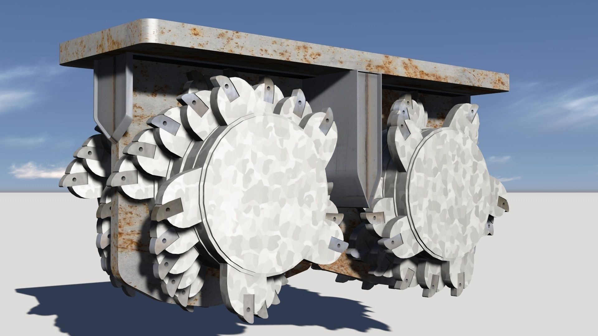 DIGGING MACHINE free 3D model | CGTrader