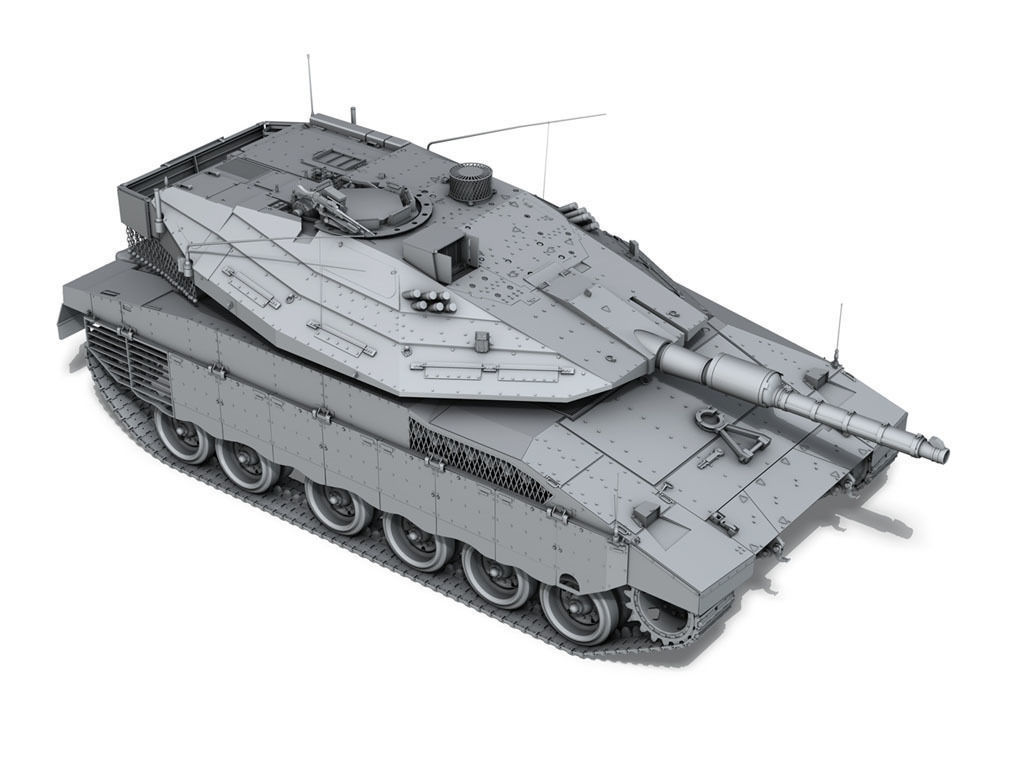 Merkava IV MBT 3D model | CGTrader