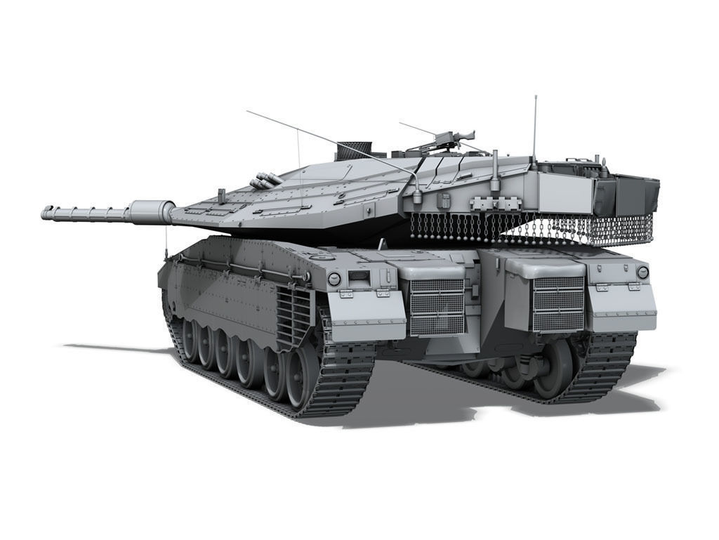 Merkava IV MBT 3D model | CGTrader