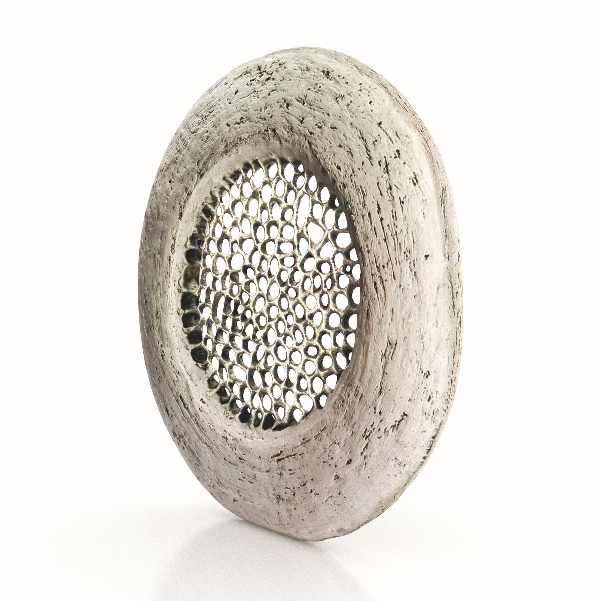 Organic Wheel Sculpture 3D model | CGTrader