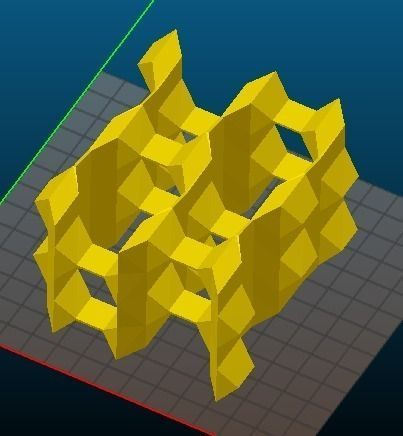 MOR-type Zeolite 3D Model 3D printable .stl - CGTrader.com