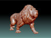 Lion STL sculpture of 3D model 3D printable | CGTrader