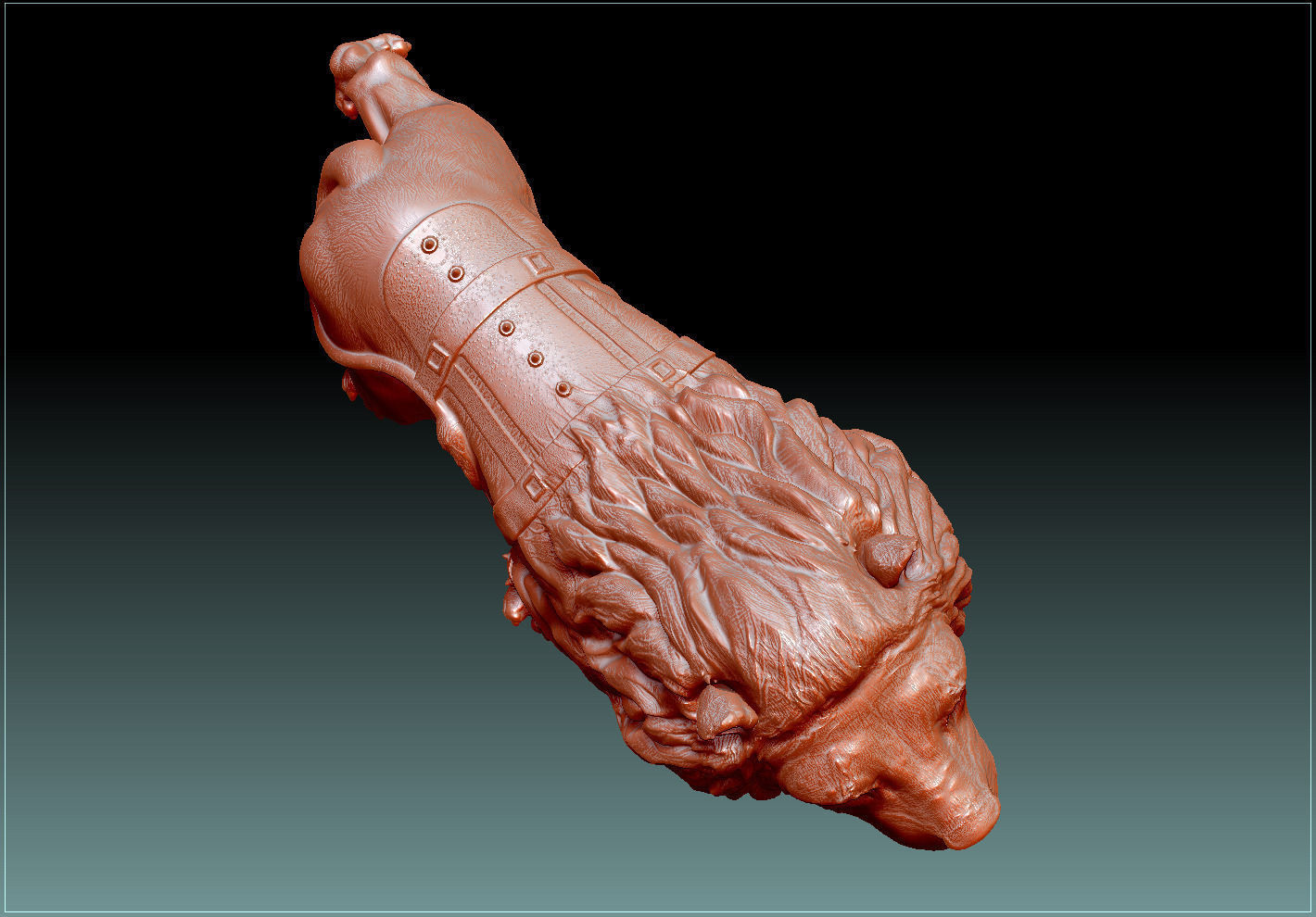 Lion STL sculpture of 3D model 3D printable | CGTrader