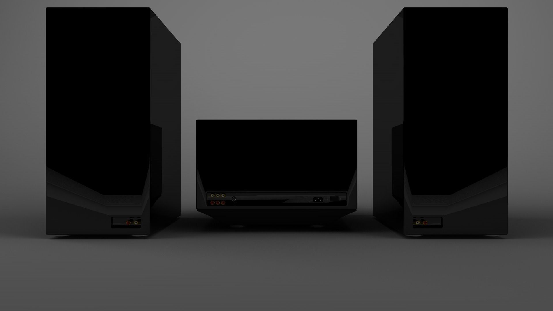 Philips BTM3160 Hifi-System 3D model | CGTrader