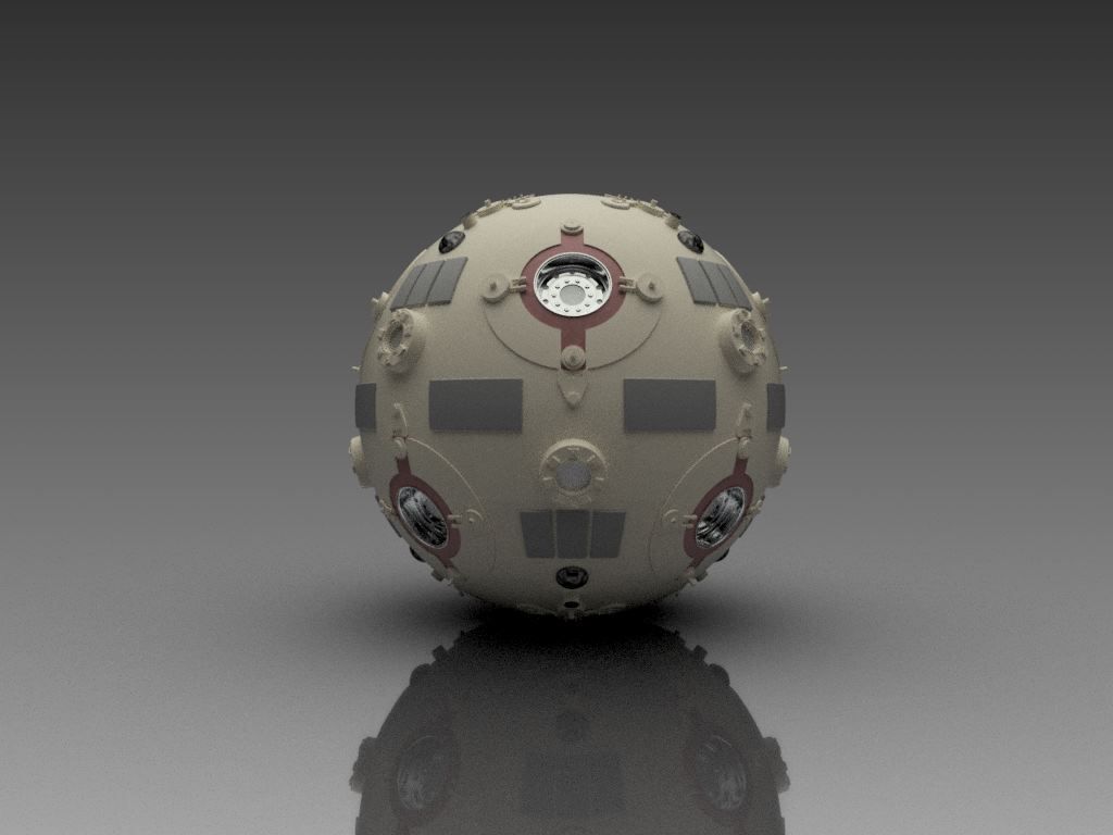 Jedi Training Remote 3D model | CGTrader