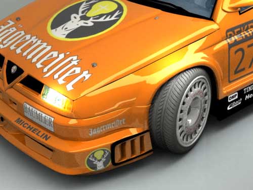 Alfa Romeo v6 3D model | CGTrader