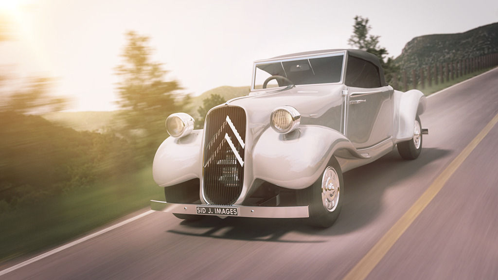 Old Citroen C11 3D model | CGTrader