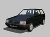 FIAT UNO - 3d model 3D model | CGTrader