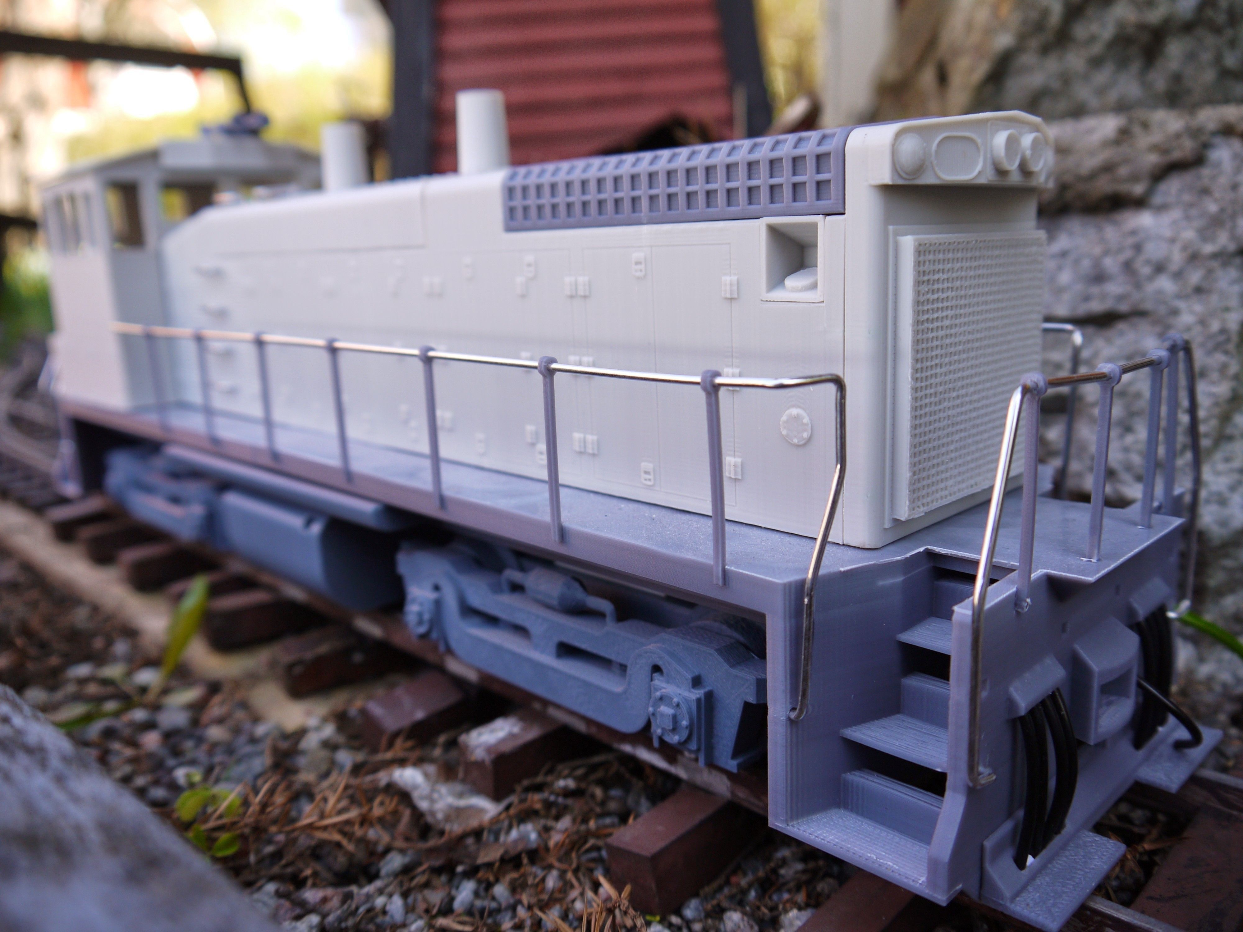 OpenRailway EMD SW1500 Locomotive free 3D Model 3D printable .stl ...