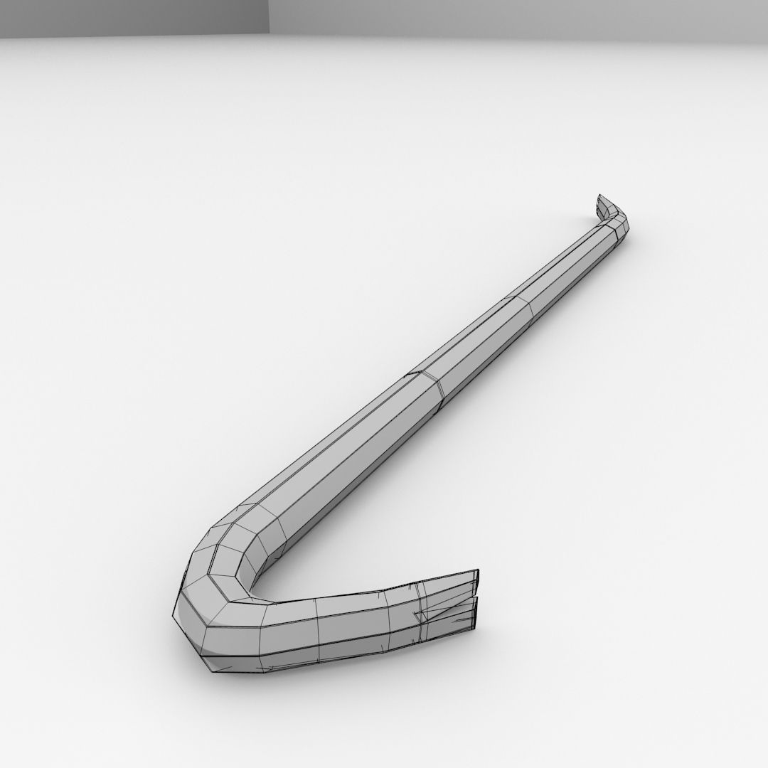 Crowbar 3D Model .3ds .fbx .blend .dae - CGTrader.com