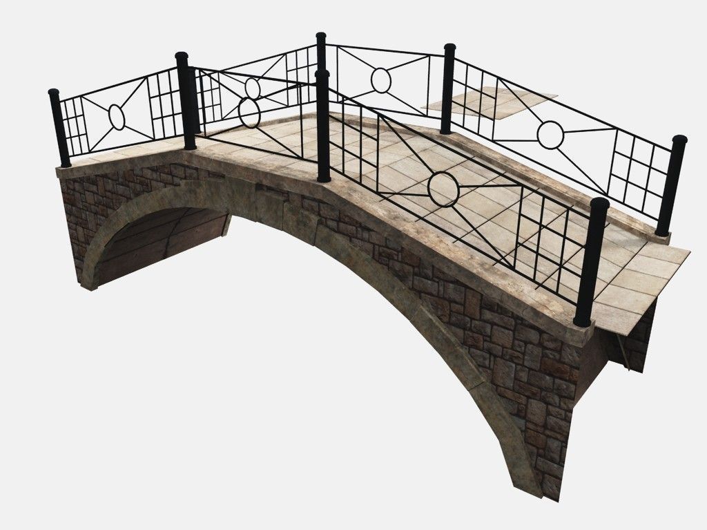 3D model Venice Footbridge VR / AR / low-poly | CGTrader