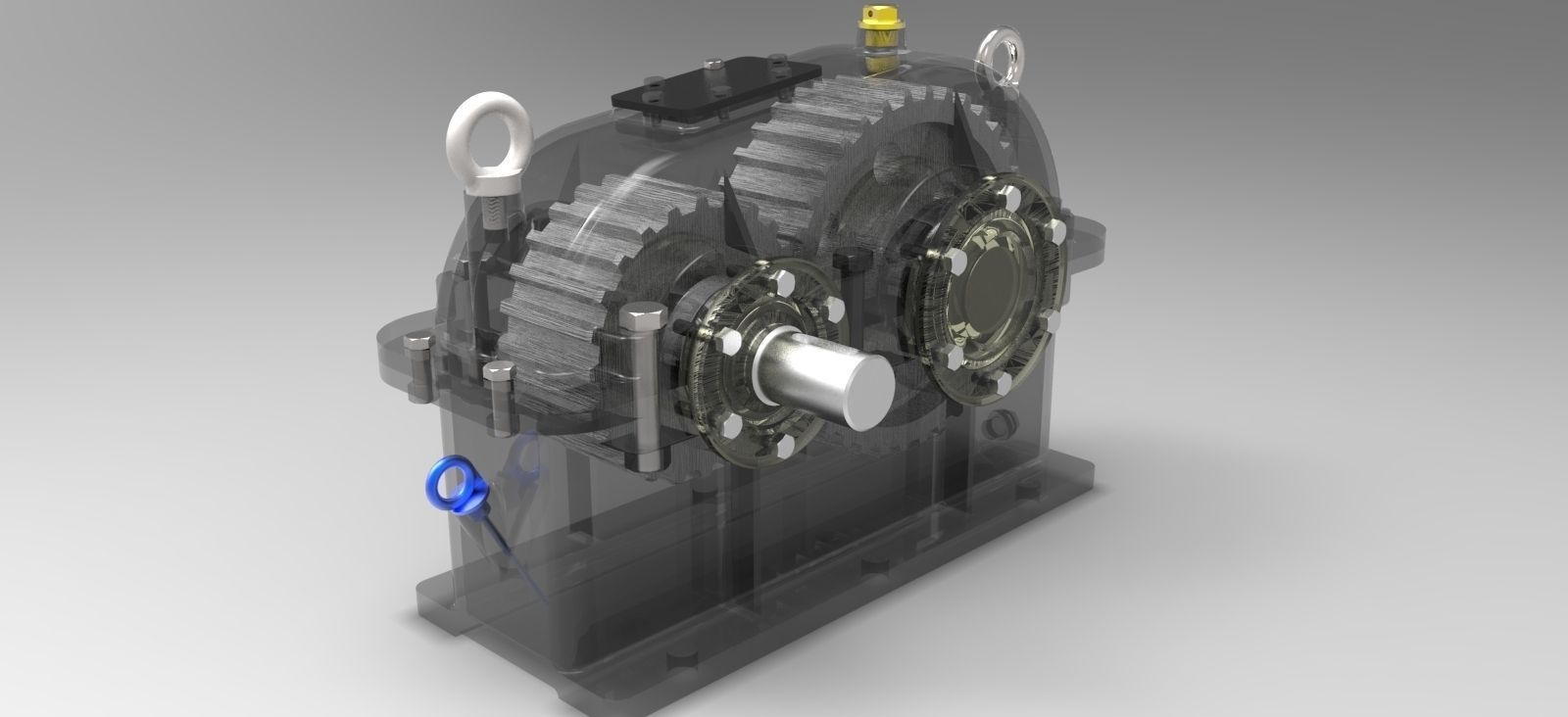 Reducer Full with all components free 3D model | CGTrader