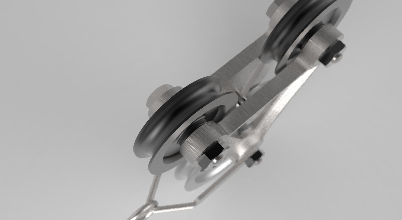 Rider wire rail traction free 3D model | CGTrader