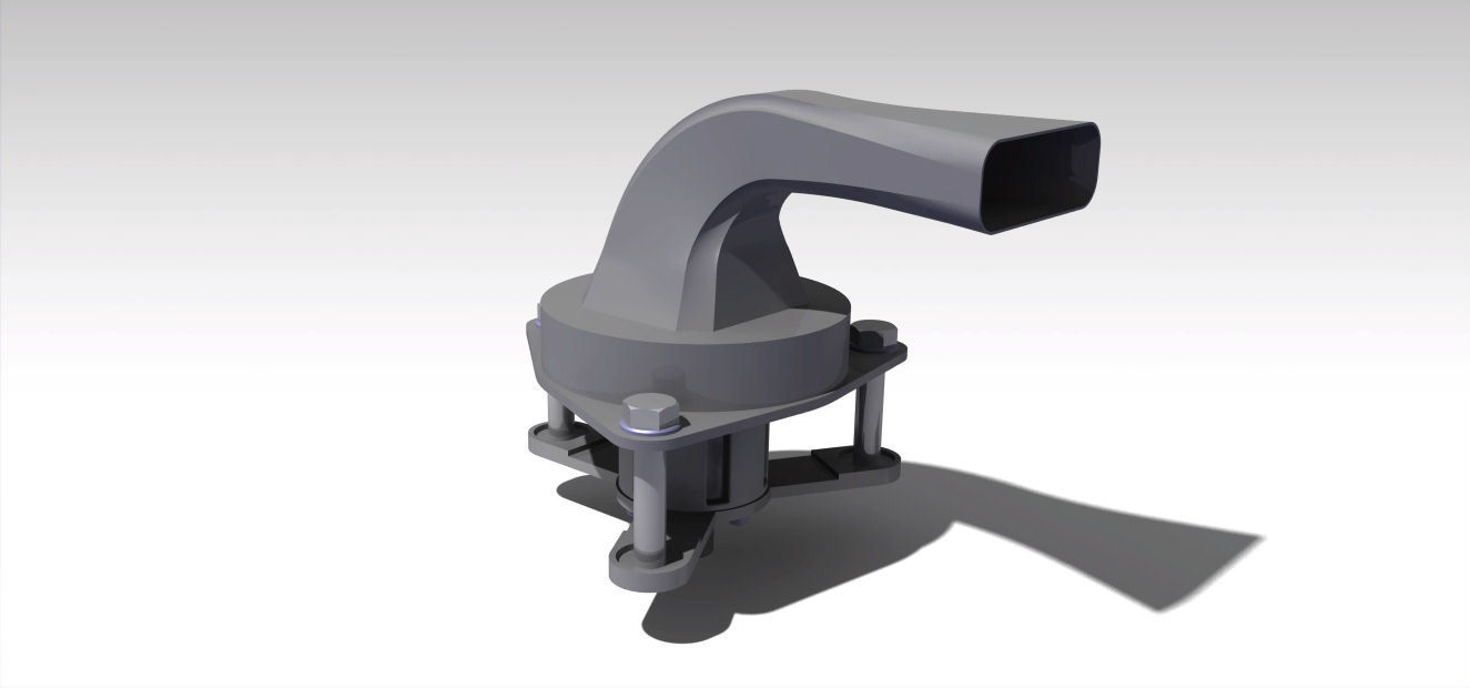 diffuser plastic device free 3D model | CGTrader