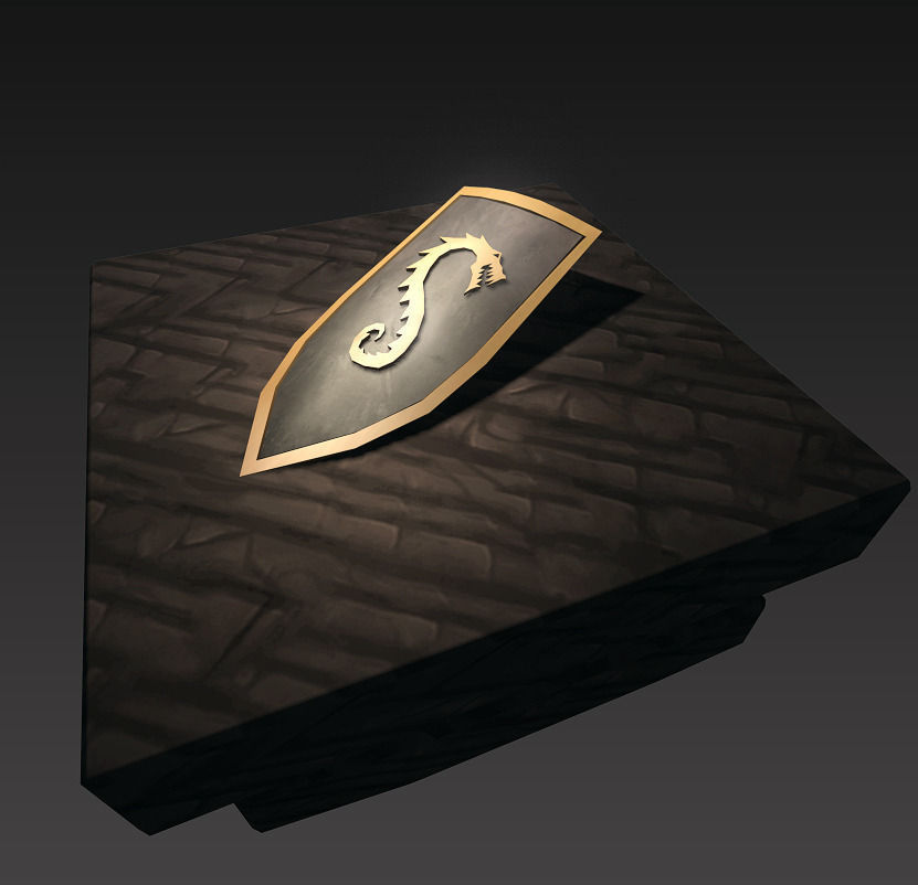 3D model Simple Shields VR / AR / low-poly | CGTrader