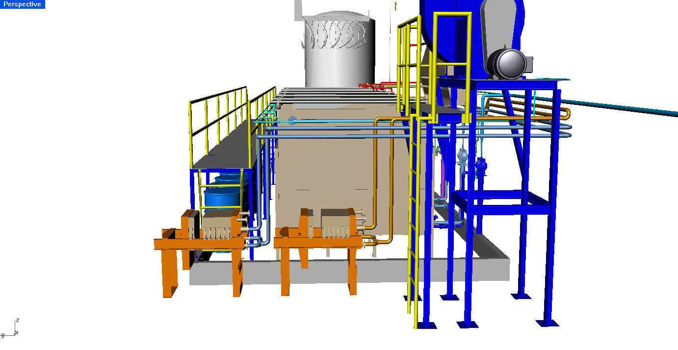 Wire stripping system free 3D model | CGTrader