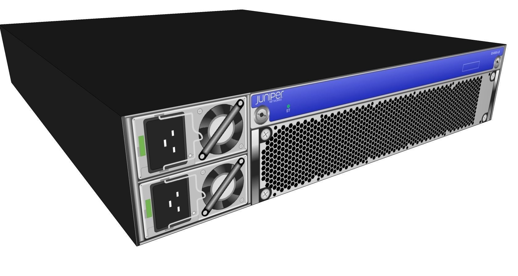 Juniper EX4550 Layer 3 Network Device free 3D model | CGTrader