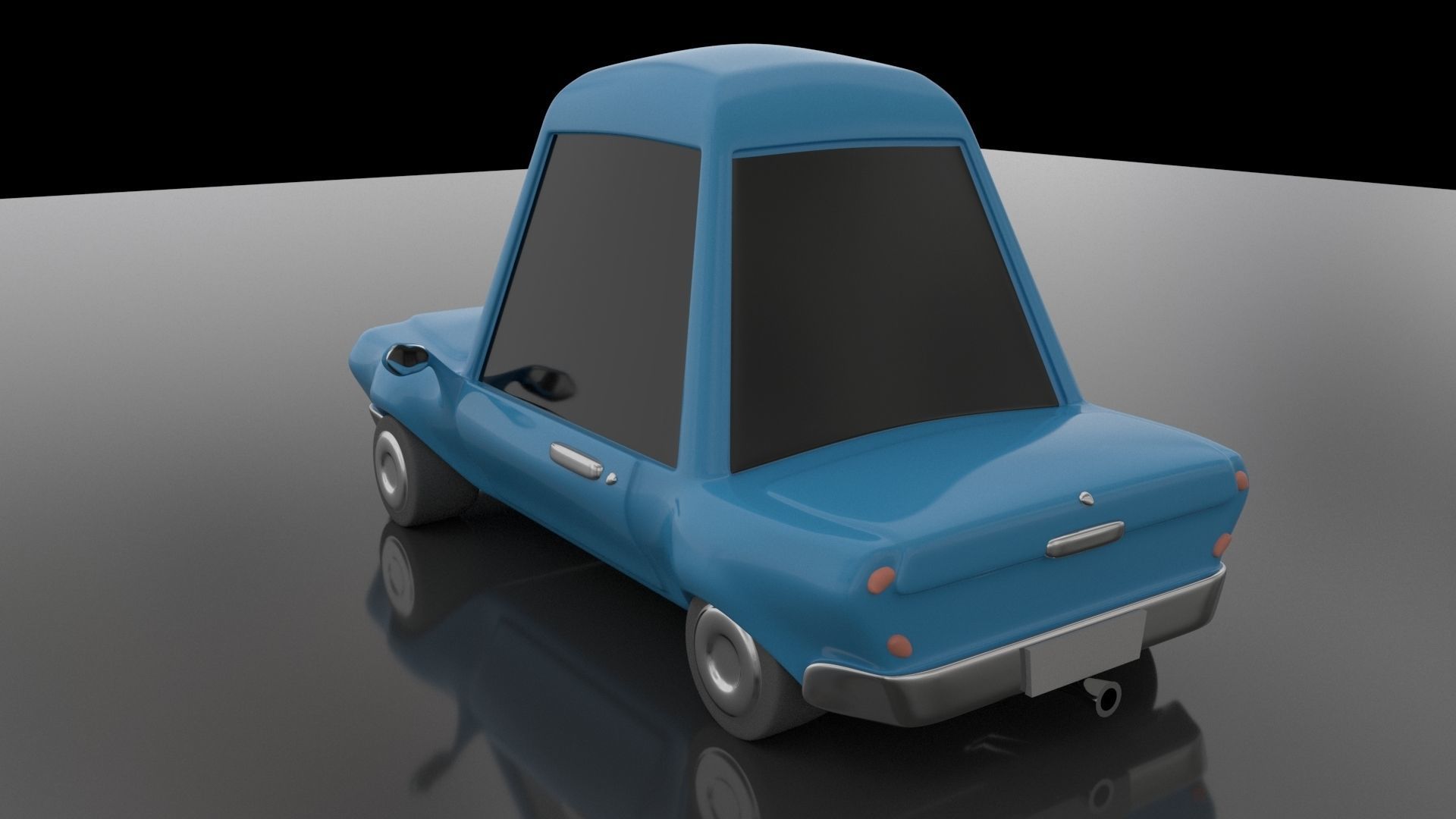 AS Cartoon Car Rigged for Maya 3D model rigged | CGTrader