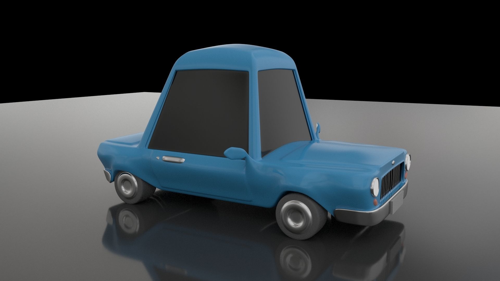 AS Cartoon Car Rigged for Maya 3D model rigged | CGTrader